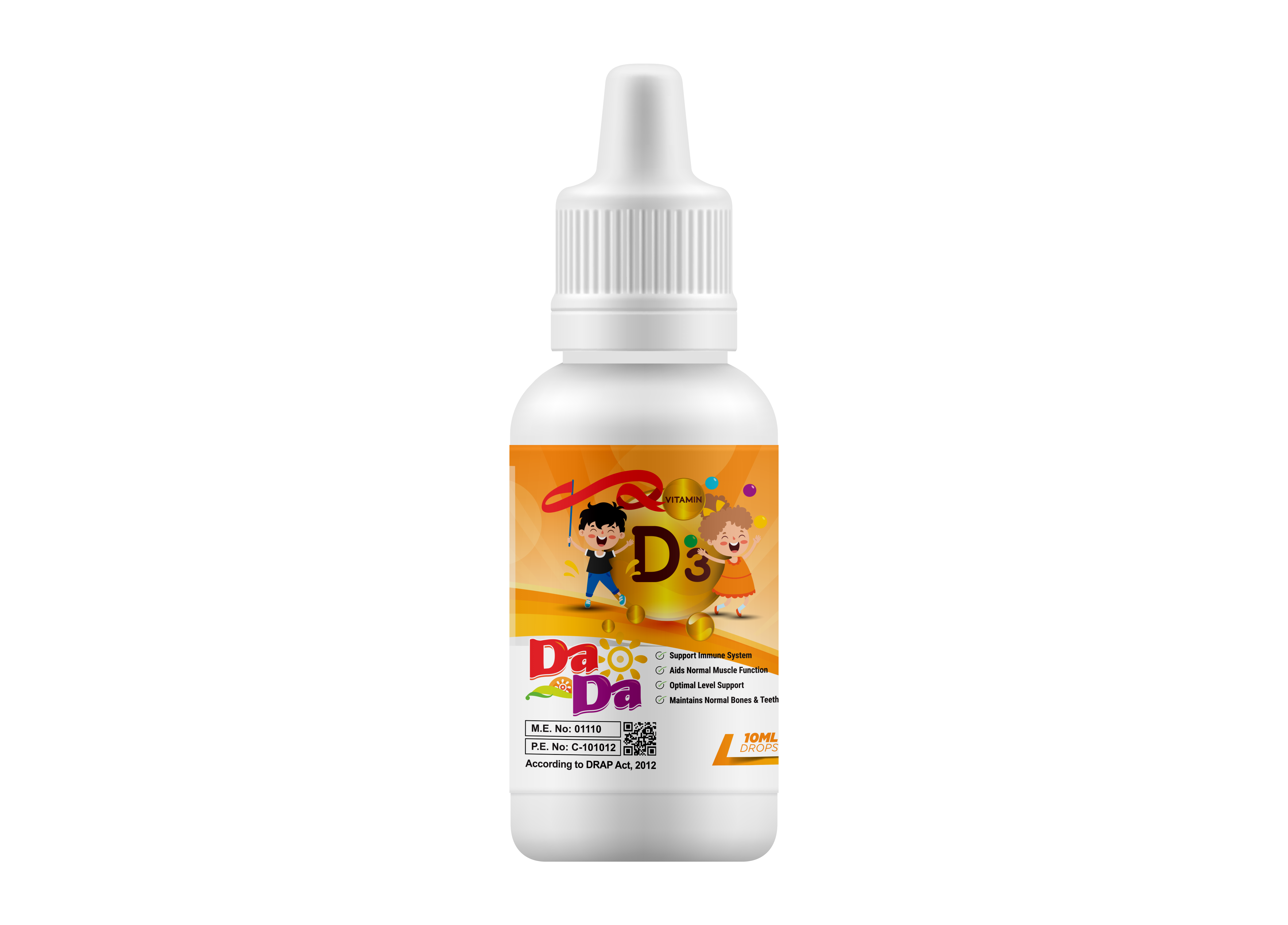 DaDa Drops 10ML—Vitamin D3 preparation